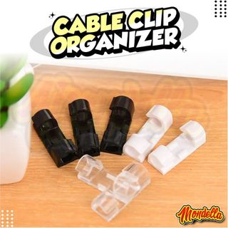 Jual Penjepit Kabel Tempel Dinding 20 Pcs Cable Clip Organizer Kabel ...