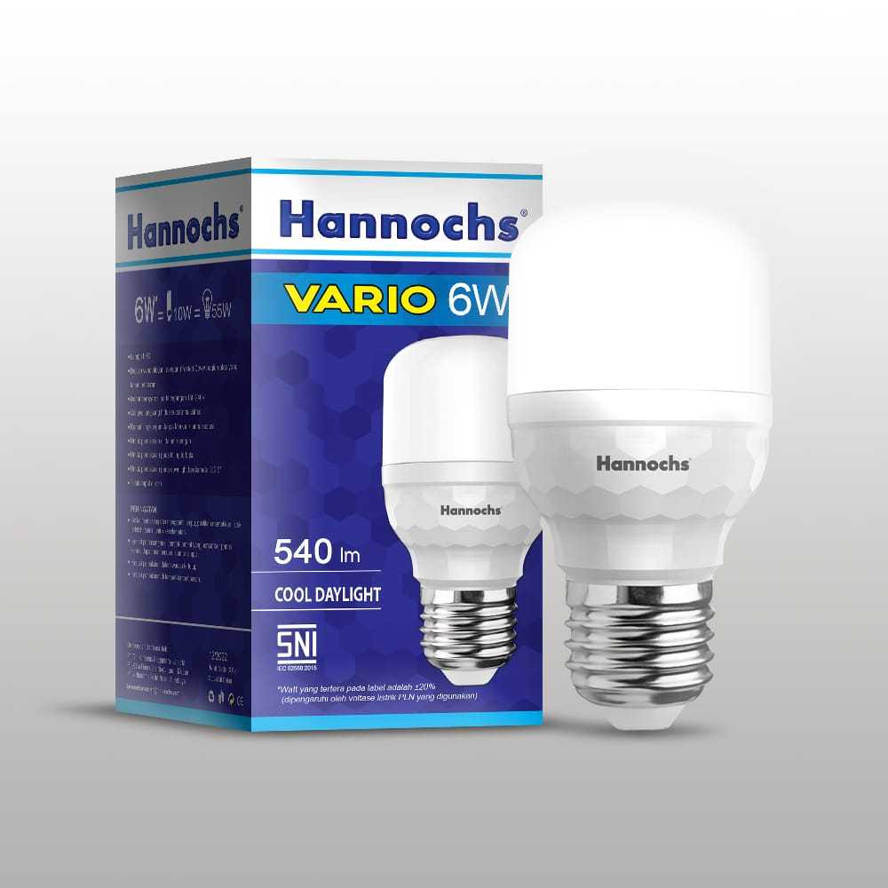 Jual Hannochs Vario Lampu LED Capsule T Bulb 6 12 18 22 30 32 40 45 50 Watt Original Bergaransi ...