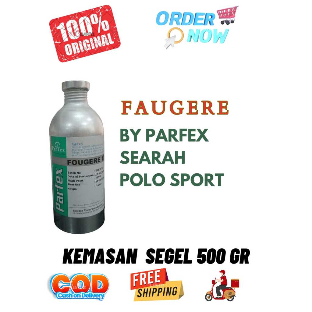 Jual 500 GR FOUGERE BY PARFEX SEARAH AROMA POLO SPORT KEMASAN SEGEL ...