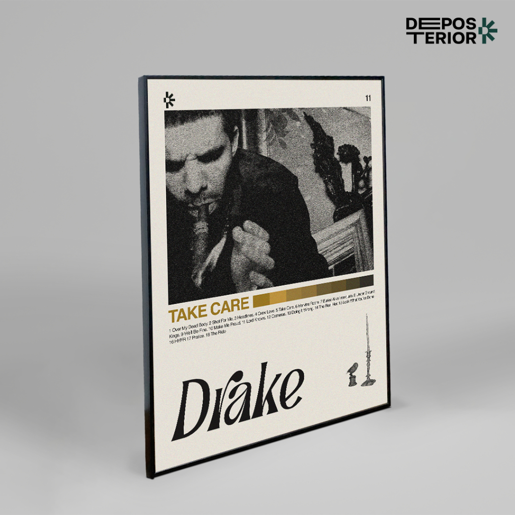 Jual Poster Drake - Take Care cover album Frameblock | Shopee Indonesia