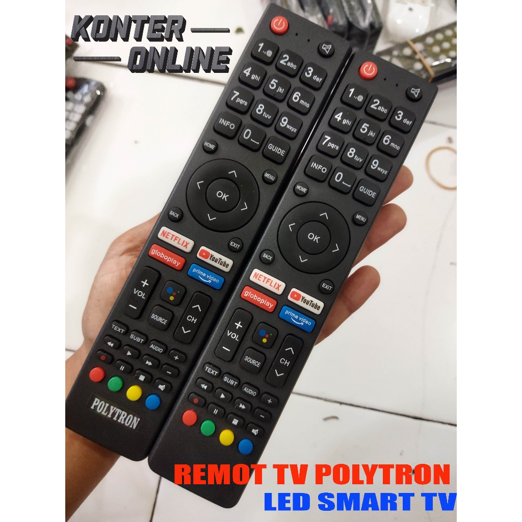 Jual Remot TV Polytron Smart Android TV LED 81i960 | Shopee Indonesia