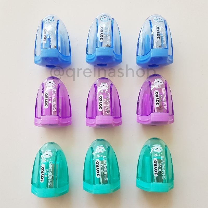 Jual (BISA COD) Rautan Joyko B - 72 / Sharpener Joyko / Orotan Pensil | Shopee Indonesia