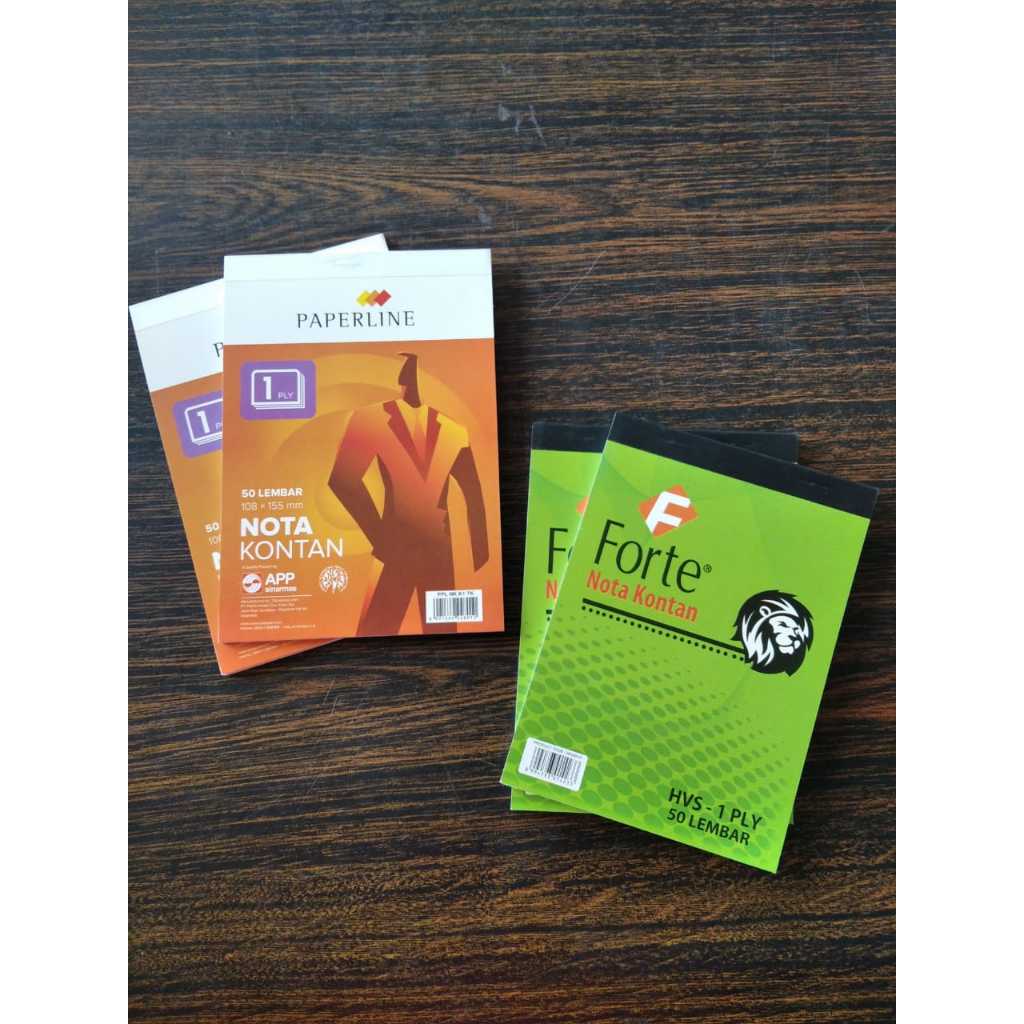 Jual NOTA KONTAN 1 RANGKAP / NOTA TUNAI 1 RANGKAP / NOTA KONTAN 1 PLY ...