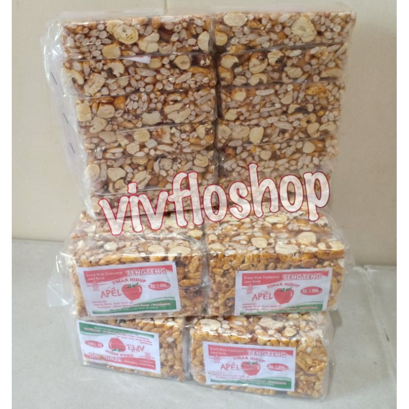 Jual Snack Tradisional Jipang / Tengteng/ Teng Teng (isi 12) | Shopee ...