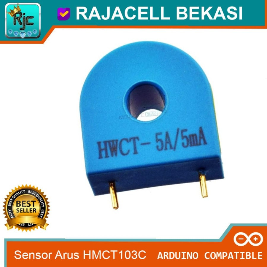 Jual HMCT103C 5A / 5mA Current Transformer Sensor Module Sensor Arus ...