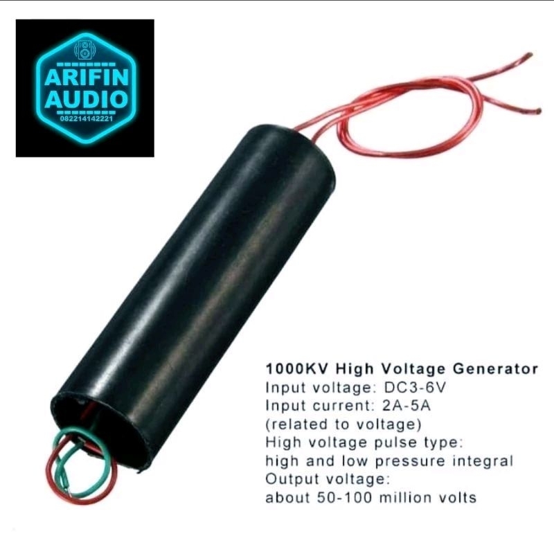 Jual Arifin audio - Modul Boost Step Up DC 3-4V To 400KV High Voltage ...
