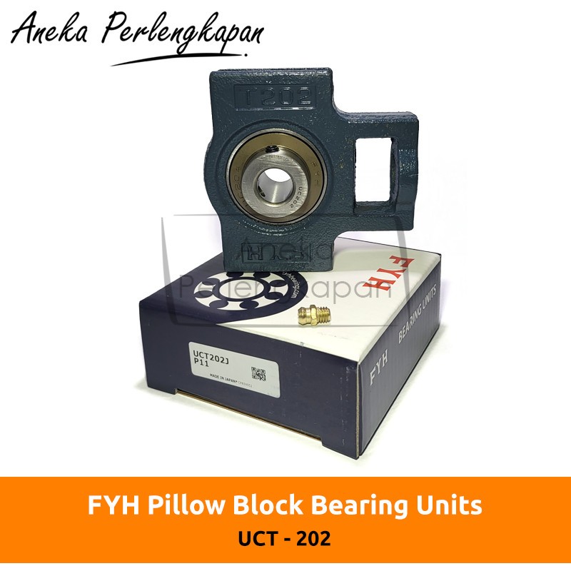Jual Pillow Block Bearing Unit UCT 202 - As 15mm FYH Japan | Shopee Indonesia