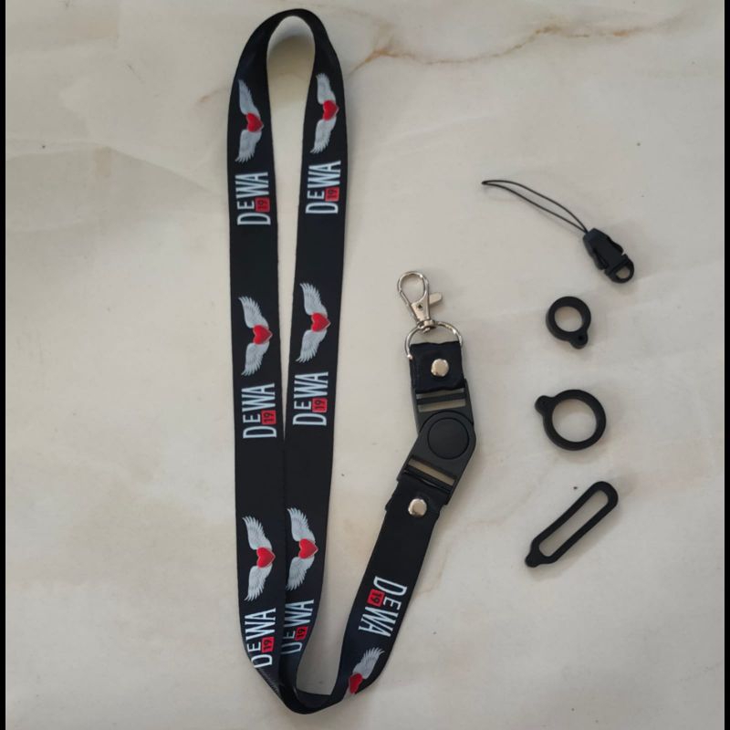 Jual TALI LANYARD DEWA19 POTRET MASA DEPAN DEWA 19 band Premium ...