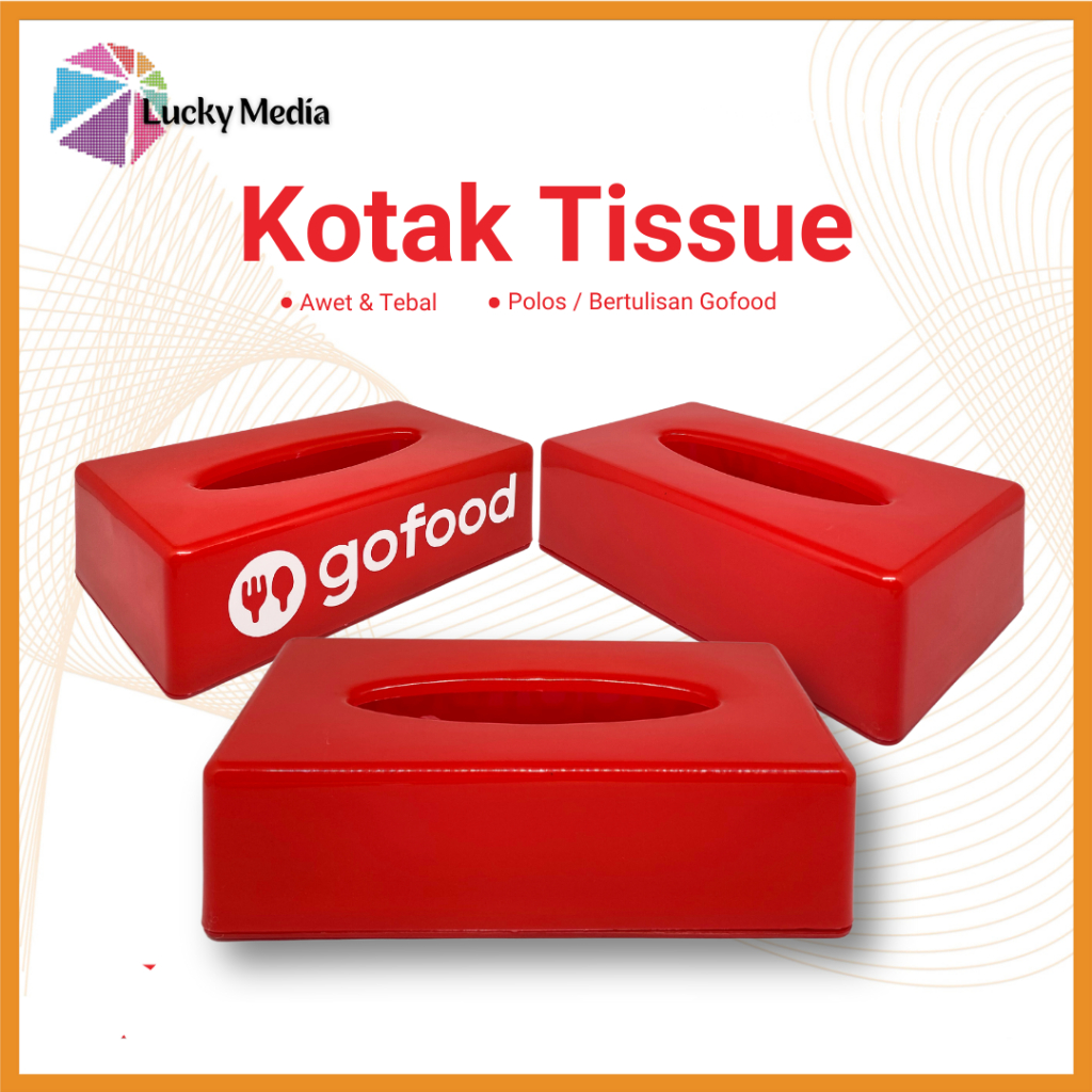 Jual Box Tissue Persegi Panjang Besar Plastik Rumah Makan Warung Murah ...