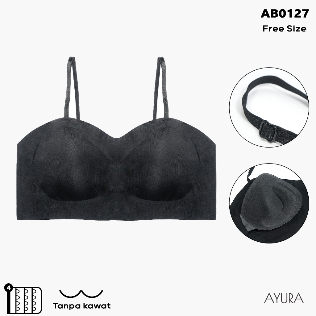 Jual AYURA Bra Seamless BH Polos Tanpa Kawat 0127 | Shopee Indonesia