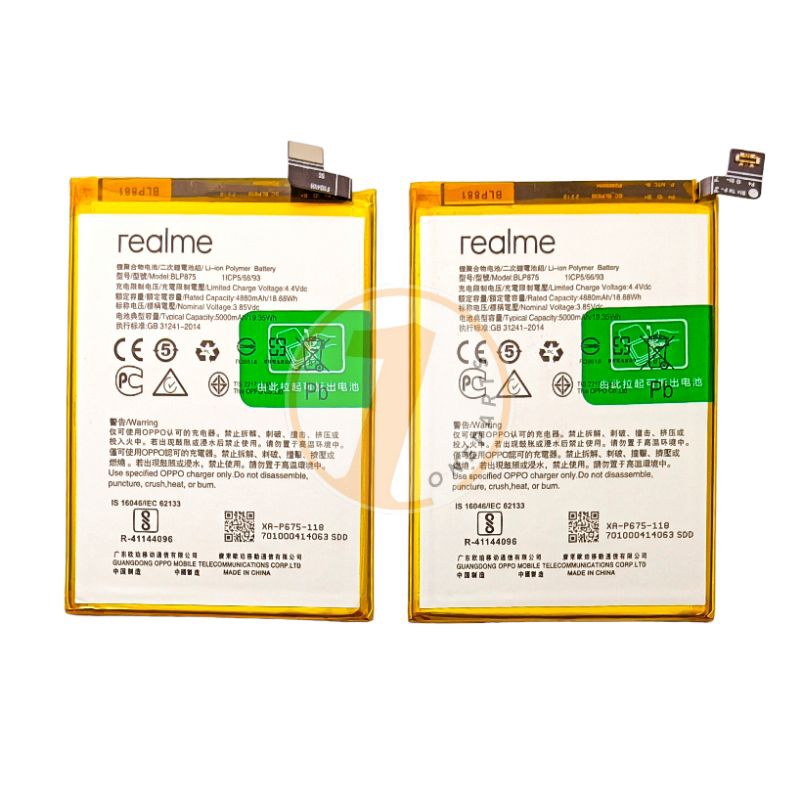 Jual BATTERY BATRE BATERAI REALME C55 BLP875 | Shopee Indonesia