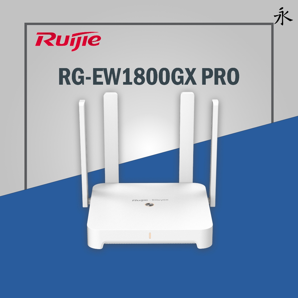 Jual RUIJIE RG-EW1800GX PRO 1800M Router Mesh Gigabit Dual-band Wi-Fi 6 ...
