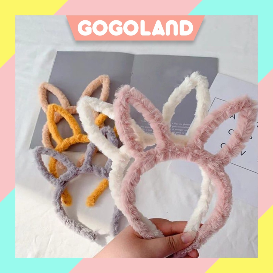 Jual ⭐Gogoland⭐ Bando Lucu Karakter Hewan Bulu Halus / Bando Motif ...