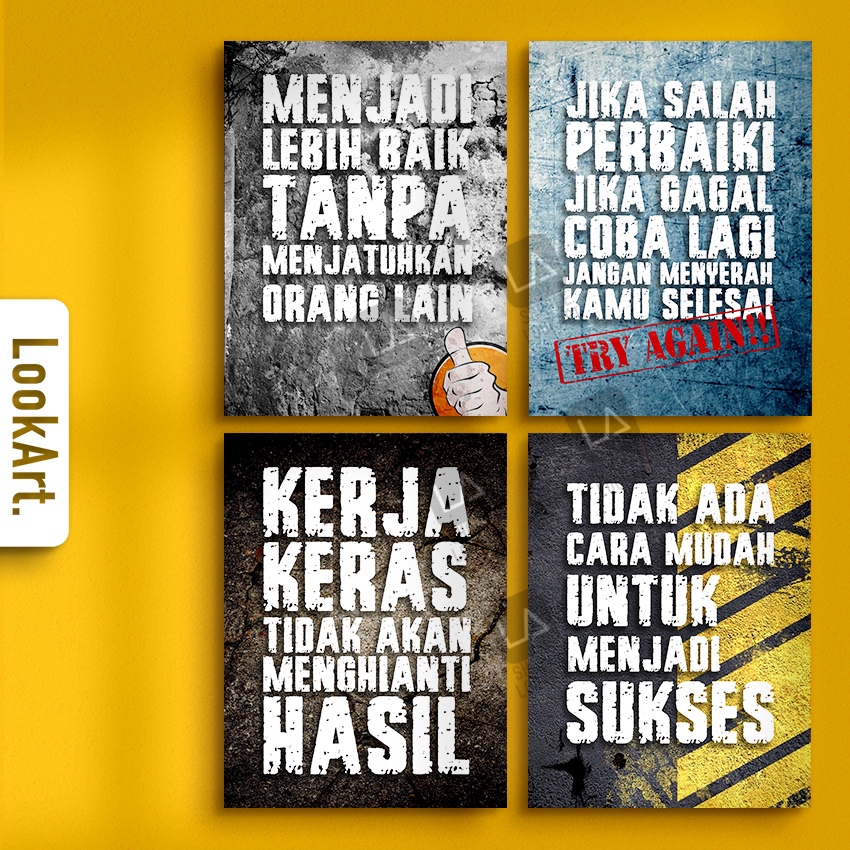 Jual HIASAN DINDING QUOTES KATA BIJAK KATA MUTIARA KEHIDUPAN PAJANGAN ...