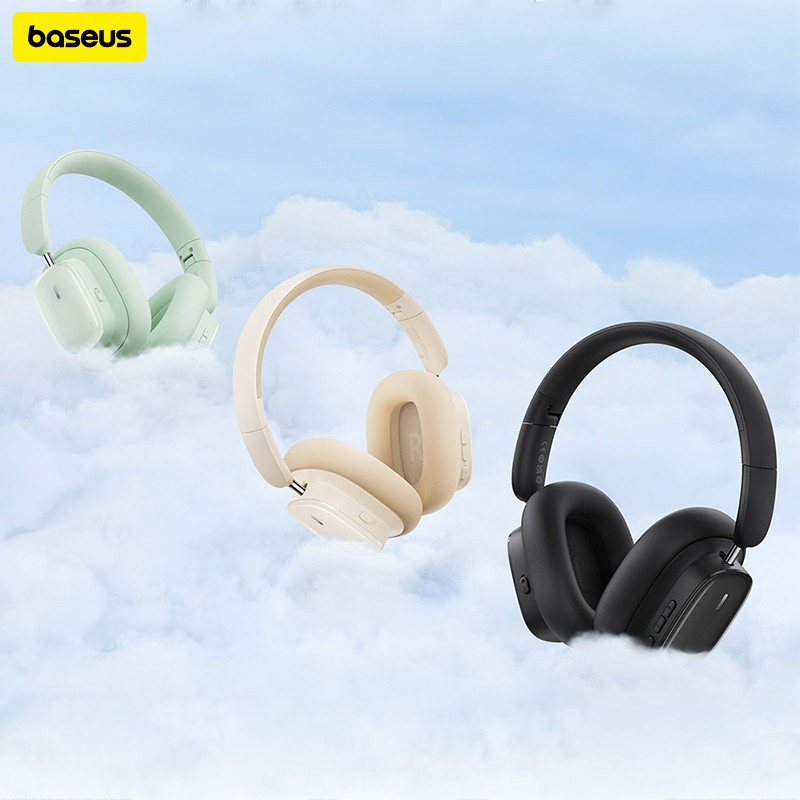 Jual Baseus Bowie H1i Noise-Cancellation Wireless ANC Headphone Hi Res ...