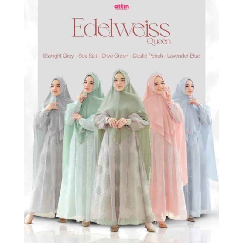 Jual Gamis Pesta Gamis Kondangan Gamis Organza Gamis Edelweiss Queen By ...