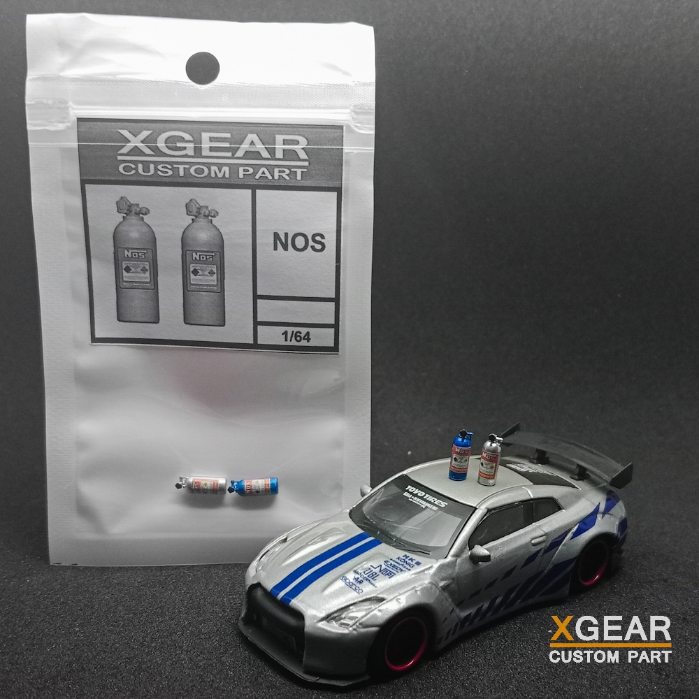 Jual xgear custom part skala 64 TABUNG NOS cocok diecast hotwheels/figure 64/tomica/minigt ...