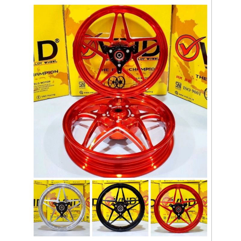 Jual VELG VND VSPEED BINTANG YAMAHA AEROX 155 MODEL X1R KING SPEED ...
