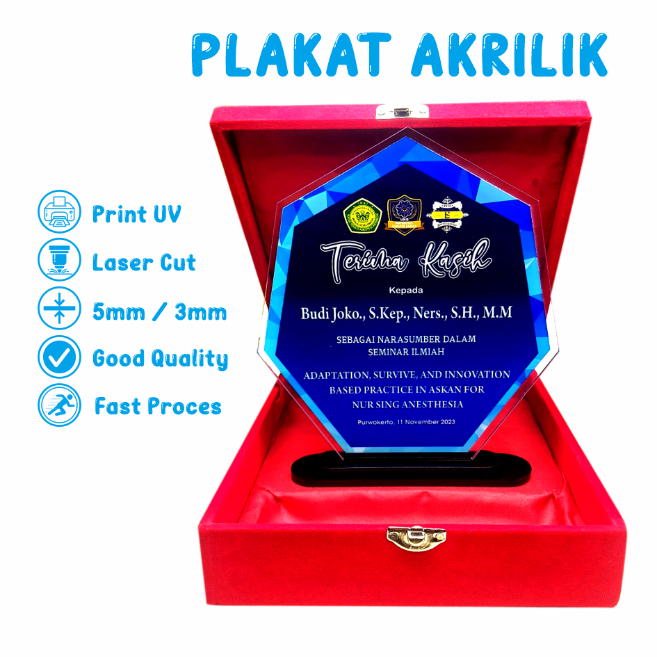 Jual Plakat akrilik | Plakat akrilik custom | Plakat akrilik wisuda | Plakat murah | Plakat ...