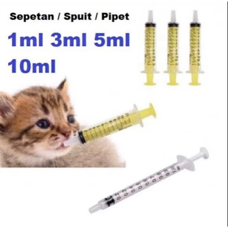 Jual Alat Bantu Makan Kucing Spuit Feeder Feeding Pipet | Shopee Indonesia
