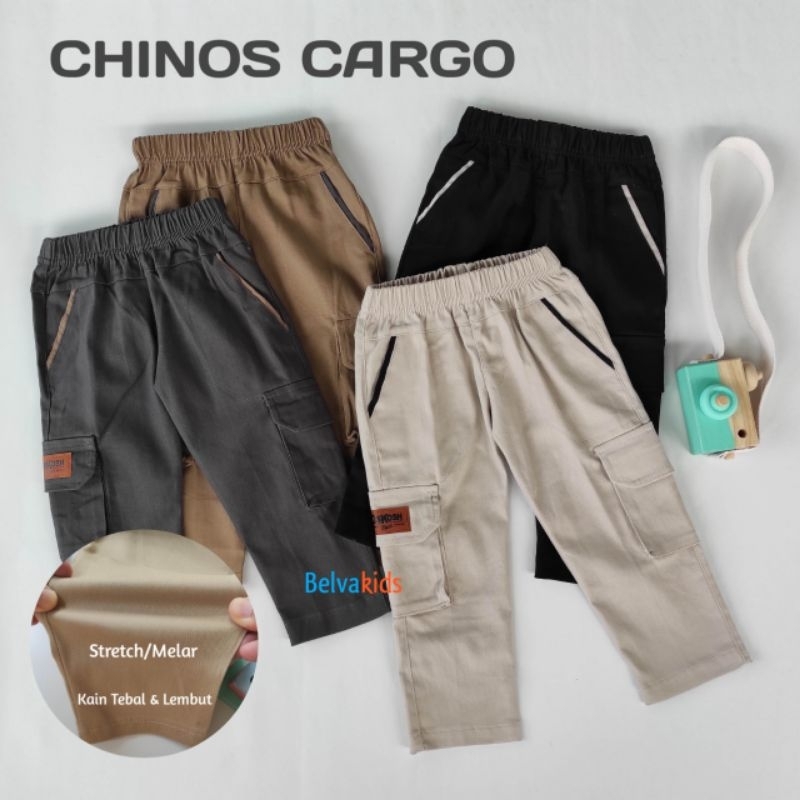 Jual CELANA CARGO PREMIUM CHINOS ANAK Usia 1-6 Tahun / CELANA ANAK LAKI ...