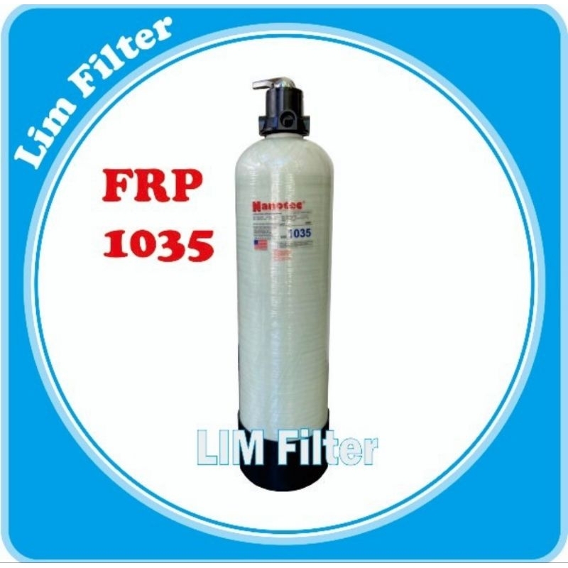 Jual TABUNG FILTER FRP 1035 NANOTEC + 3 WAY HEAD MANUAL (BELUM TERMASUK ...