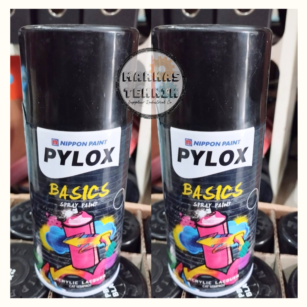 Jual NIPPON PAINT Pylox Basic Basics 300cc Original - BLACK ( PB 102 ) | Shopee Indonesia
