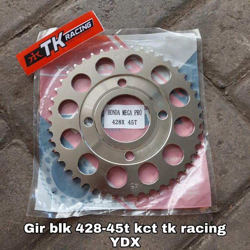 Jual GEAR TK RACING BELAKANG 428 MEGAPRO TIGER CB150R CBR150 VERZA SONIC GL CB NEW CB 150 BAUT 4 ...