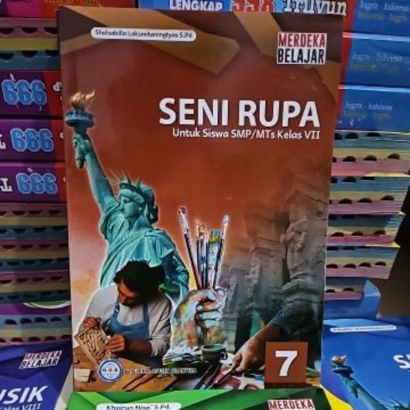 Jual Seni Rupa Kelas 7 SMP / MTS Kurikulum Merdeka PT Global Offset Sejahtera | Shopee Indonesia