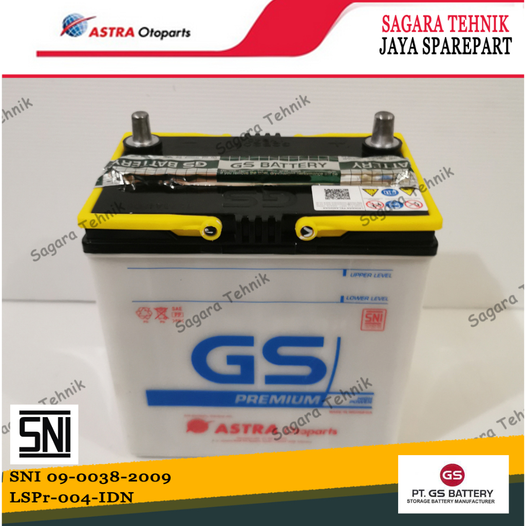 Jual GS ASTRA PREMIUM BASAH NS40Z 35 Ampere Carry Futura Avanza Xenia Rush Grand Max Luxio ...