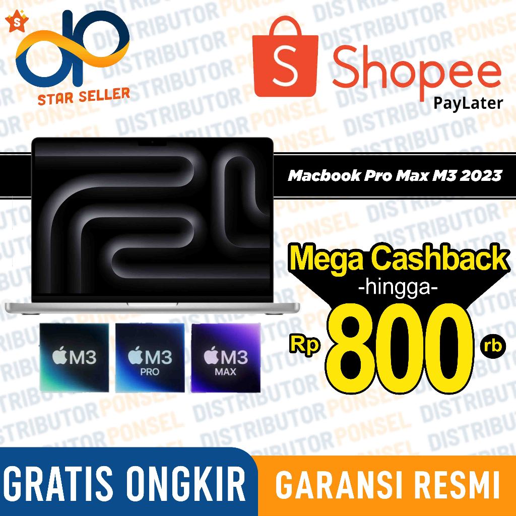 Jual MacBook Pro M3 Pro Max 14-Inch 1TB 512GB SSD RAM 36GB 18GB | Shopee Indonesia