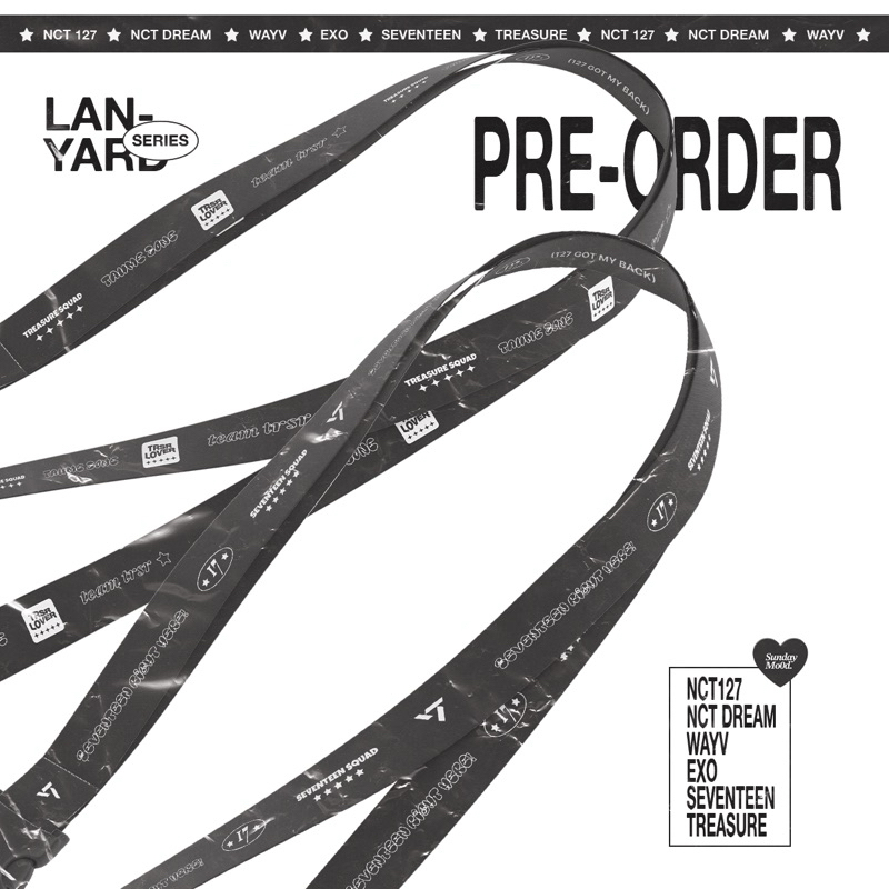 Jual Lanyard Series - NCT EXO SVT TRSR | sundaymood studio | Shopee ...