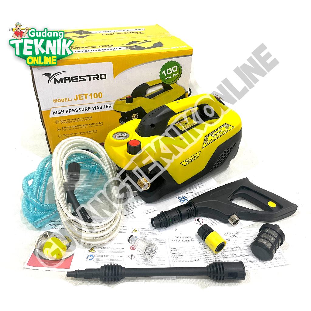Jual Alat Mesin Cuci Motor Mobil Steam JET-100 MATRIX MAESTRO / Jet ...