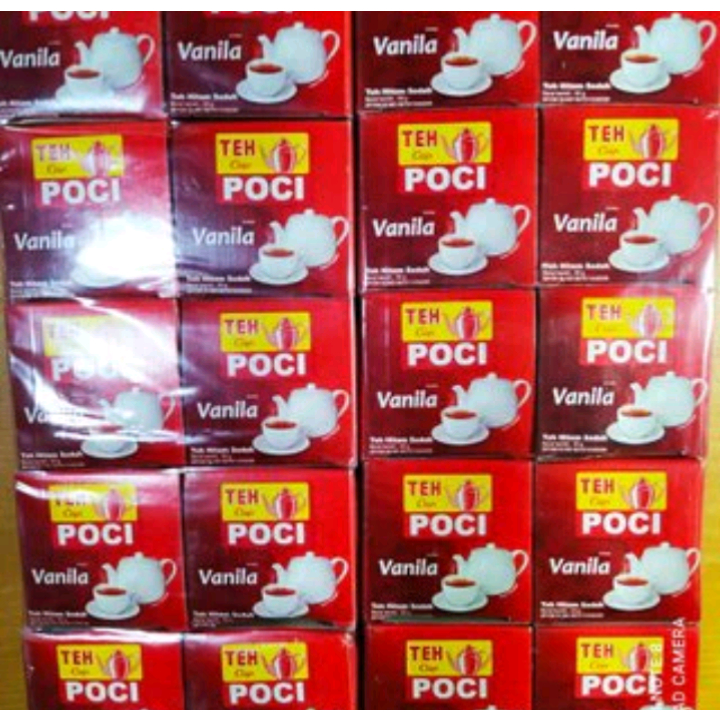 Jual Teh Poci Bubuk Vanilla 50gr x 10pcs (slop) | Shopee Indonesia