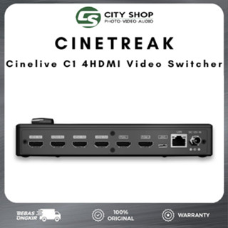 Jual Cinetreak Cinelive C1 4 HDMI Video Switcher Smart Mixer | Shopee ...