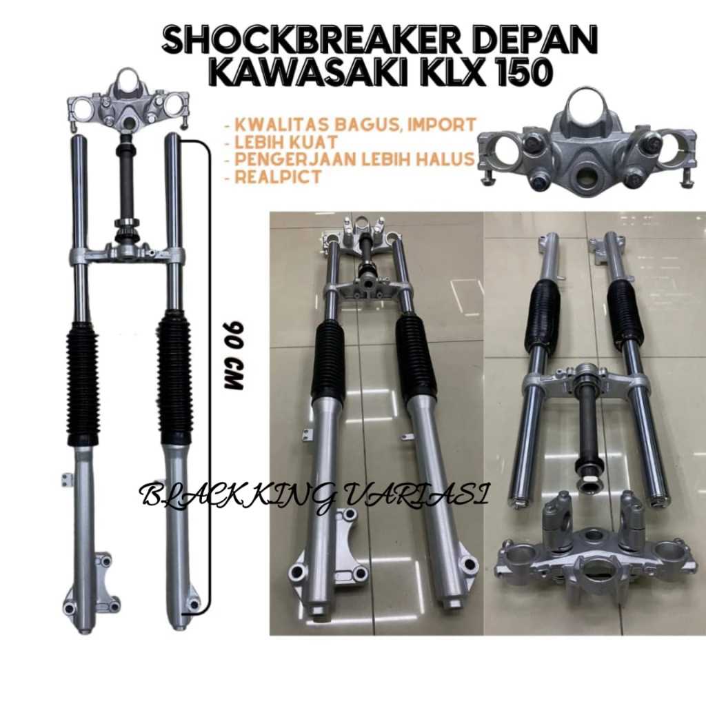 Jual Shock Shockbreaker Assy Depan Up Side Down KLX 150 Shock Depan KLX 150 Up Side Down Depan ...