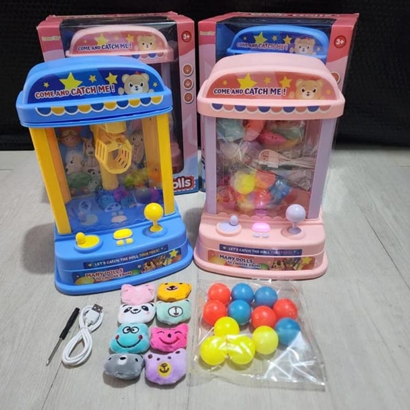 Jual Mainan mesin capit boneka / mainan tangkap boneka | Shopee Indonesia