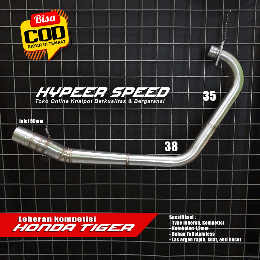 Jual Leheran Knalpot Tiger, Tiger Revo, GL, CB, VERZA, THUNDER, Full ...