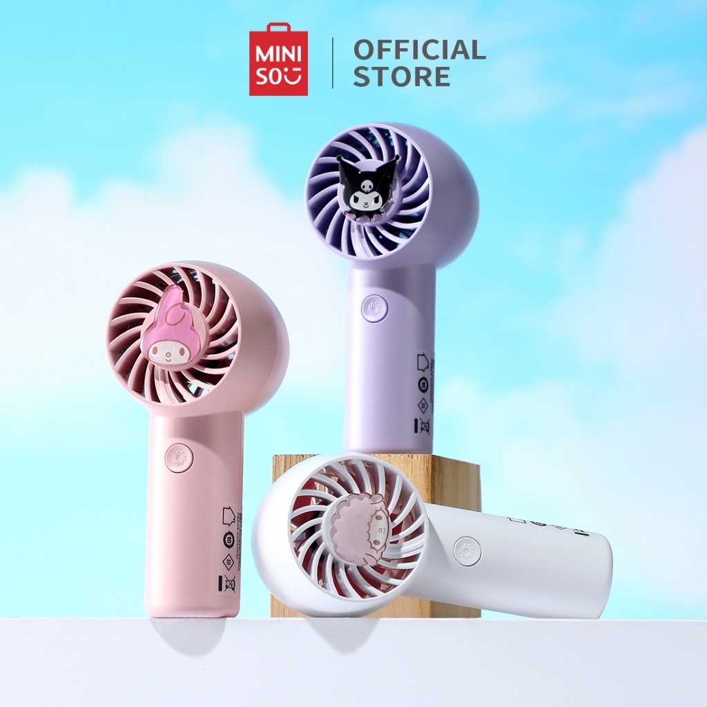 Jual MINISO x Sanrio Kipas Tangan Handheld Fan 500mAh My Melody ...