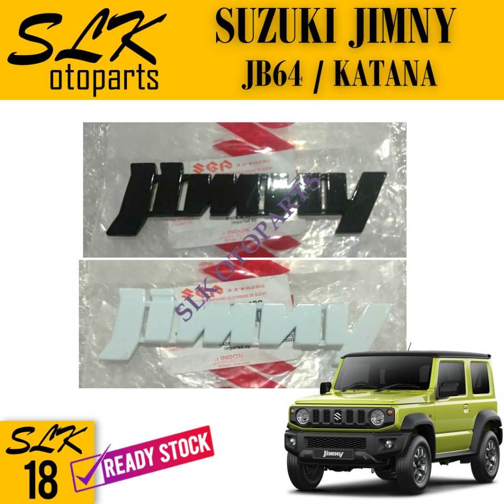 Jual SLK18- Emblem, Tulisan, Sticker, Logo Jimny JB64, Jimny Katana | Shopee Indonesia