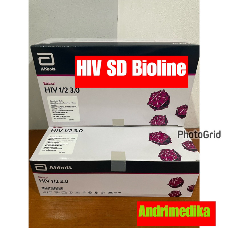 Jual Tes HIV SD Bioline Harga Murah isi 100 Pcs | Shopee Indonesia