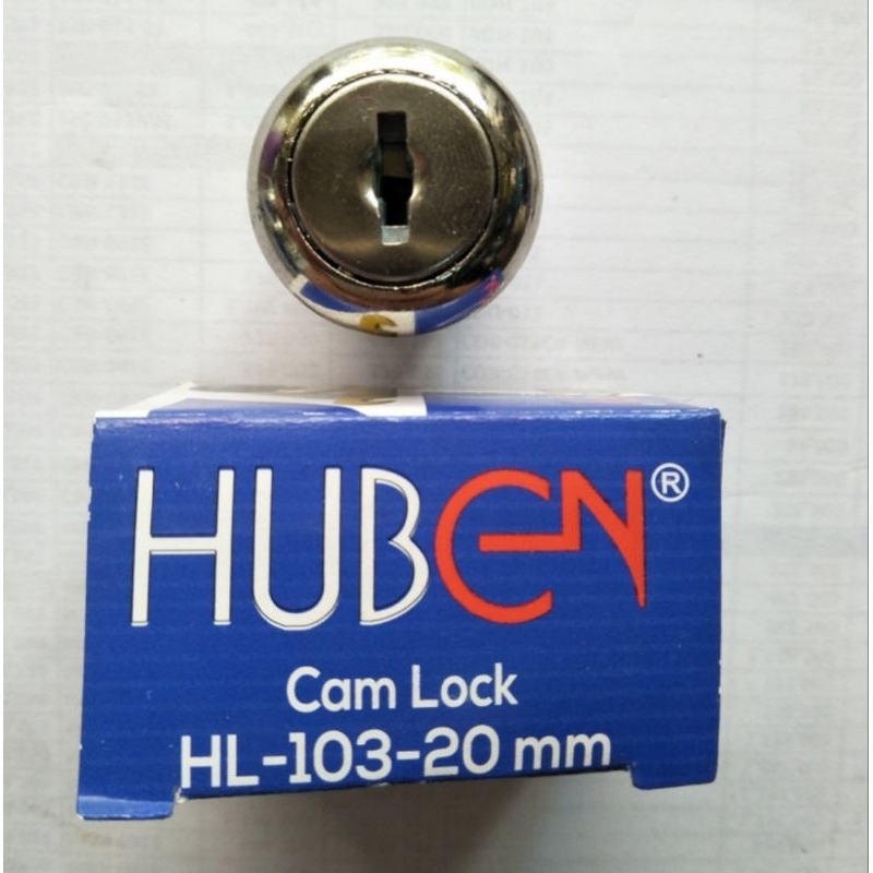 Jual KUNCI LOKER / KUNCI LACI KAIT / KUNCI HUBEN CAMLOCK HL-103-20MM /KUNCI LEMARI HUBEN ...