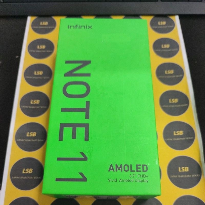 Jual DUS BOX HANDPHONE INFINIX NOTE 11 ORIGINAL BEKAS | Shopee Indonesia