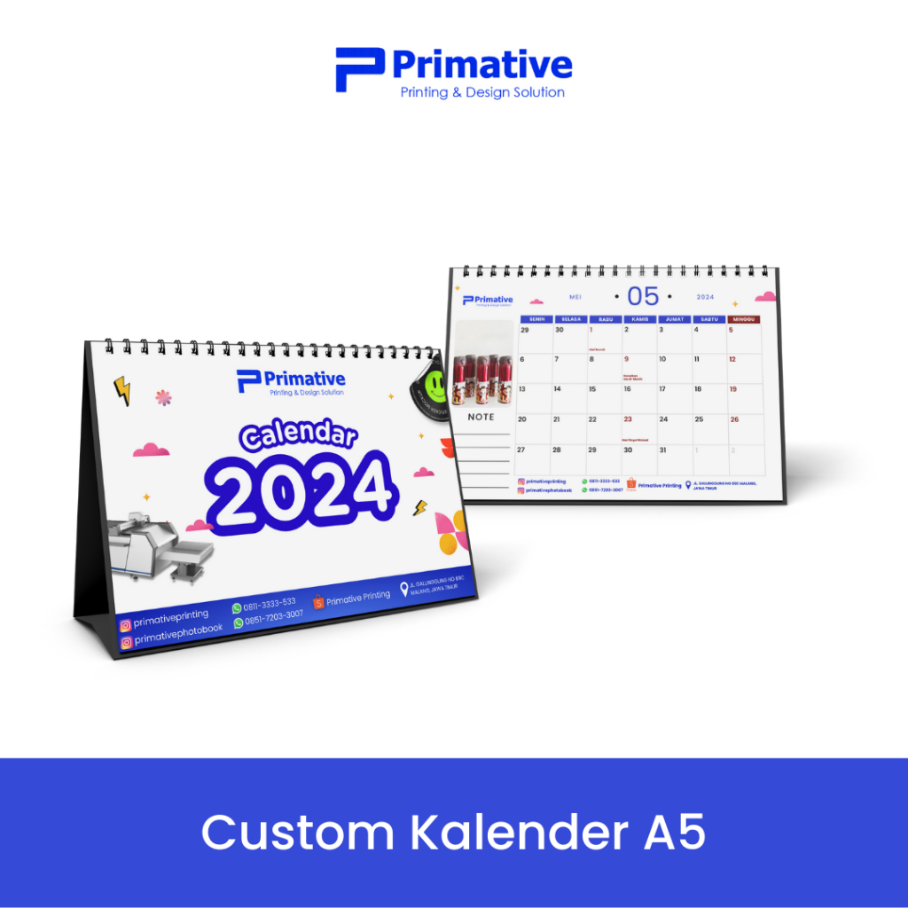 Jual Primative - Cetak Kalender Duduk Custom Kalender Meja Custom ...