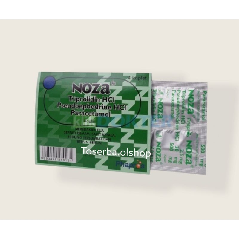 Jual Obat noza ( 1 keping 4 tablet) | Shopee Indonesia