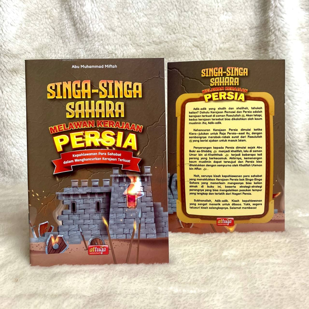 Jual Buku Singa-Singa Sahara Melawan Kerajaan Persia Untuk Anak Muslim | Shopee Indonesia