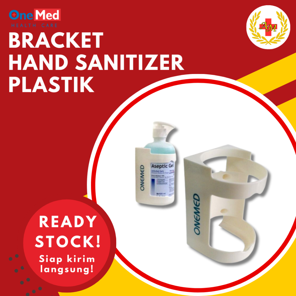 Jual Bracket Hand Sanitizer 500ml Plastik Onemed | Shopee Indonesia
