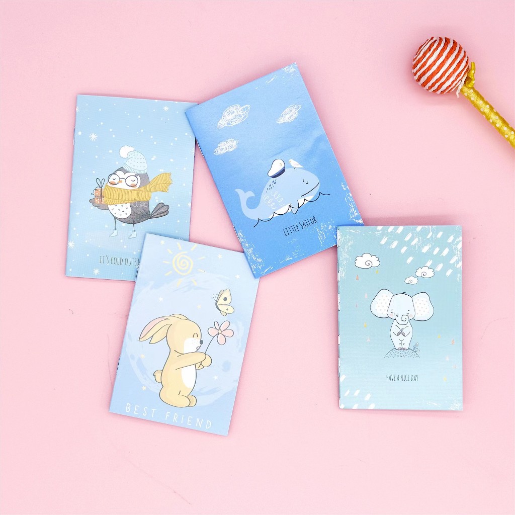 Jual Fivevoo Buku Tulis Mini Motif Kartun Notebook Mini Cartoon Buku