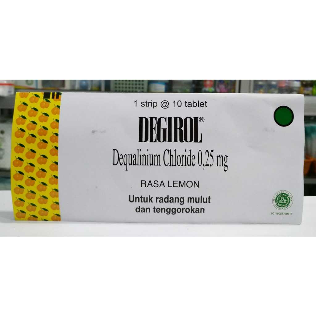 Jual Degirol 𝟏 𝐒𝐓𝐑𝐈𝐏 𝐈𝐒𝐈 𝟏𝟎 𝐓𝐀𝐁𝐋𝐄𝐓 - Meredakan Radang Mulut dan ...