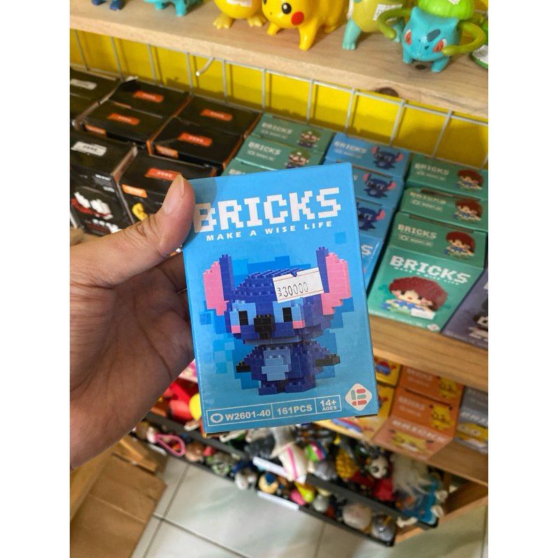 Jual LEGO BRICK LUCU Bricks Toys Model Kartun Building Blok Nano 3D ...